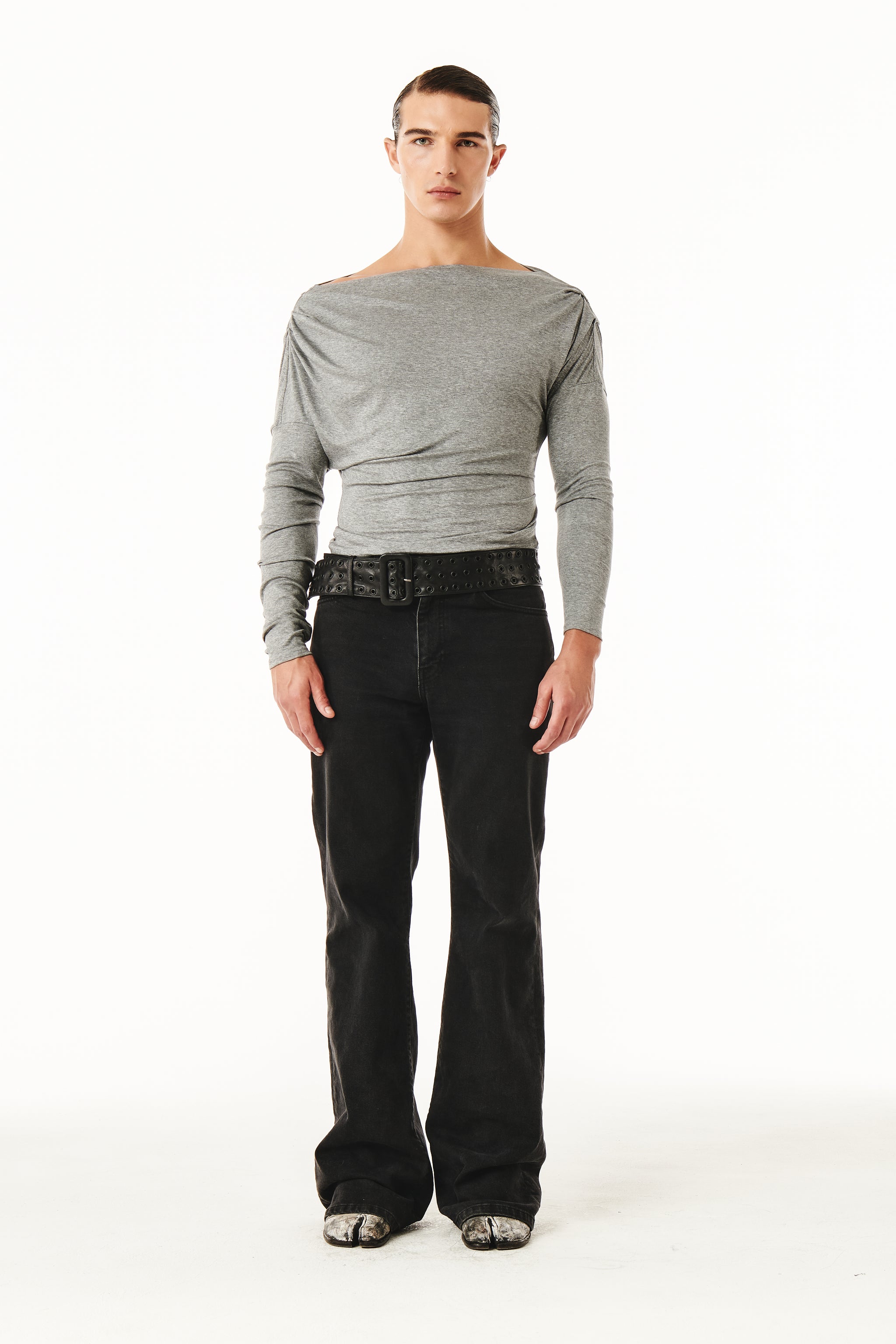 Maddox Top Grey