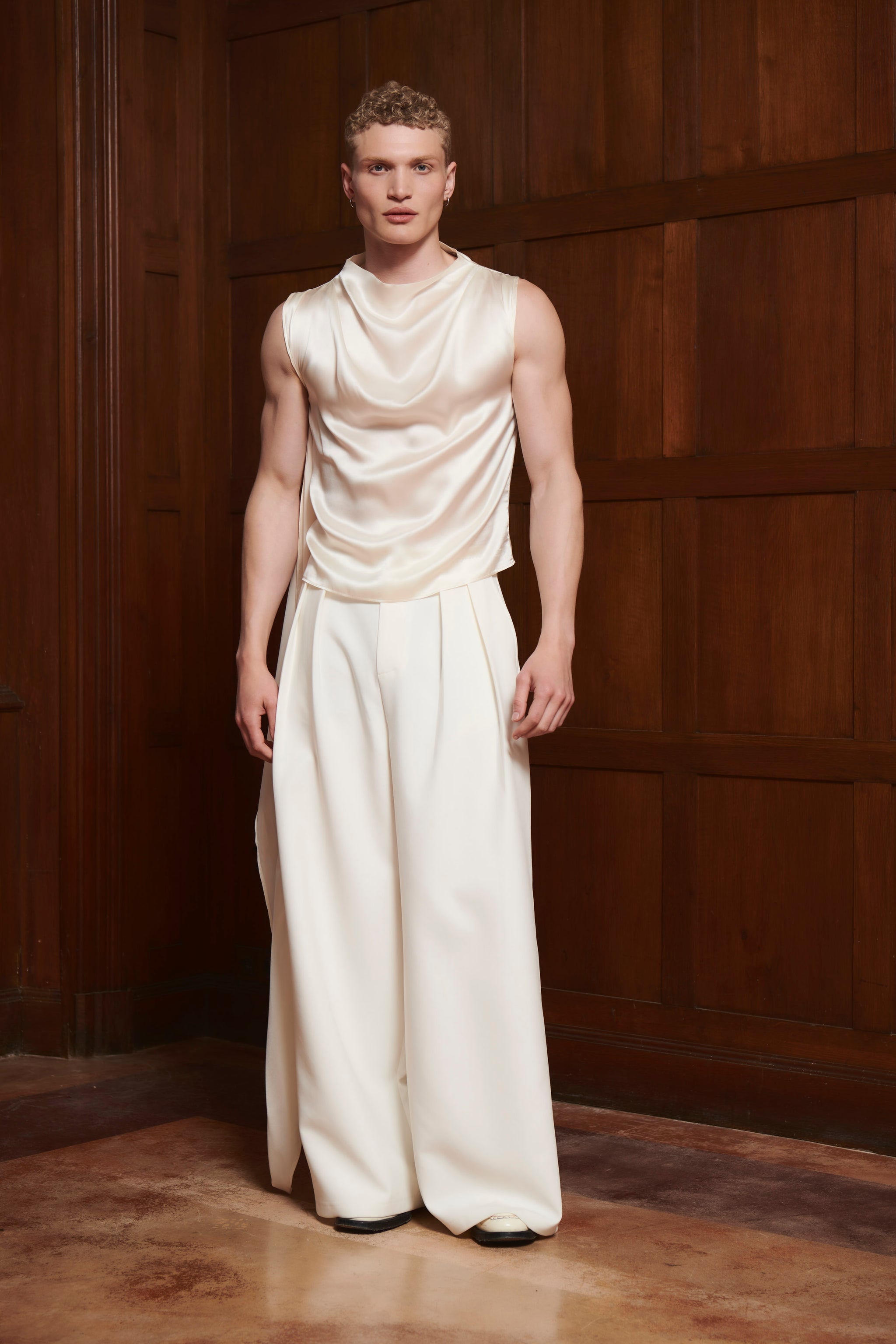 Pierson Top Ivory SILK