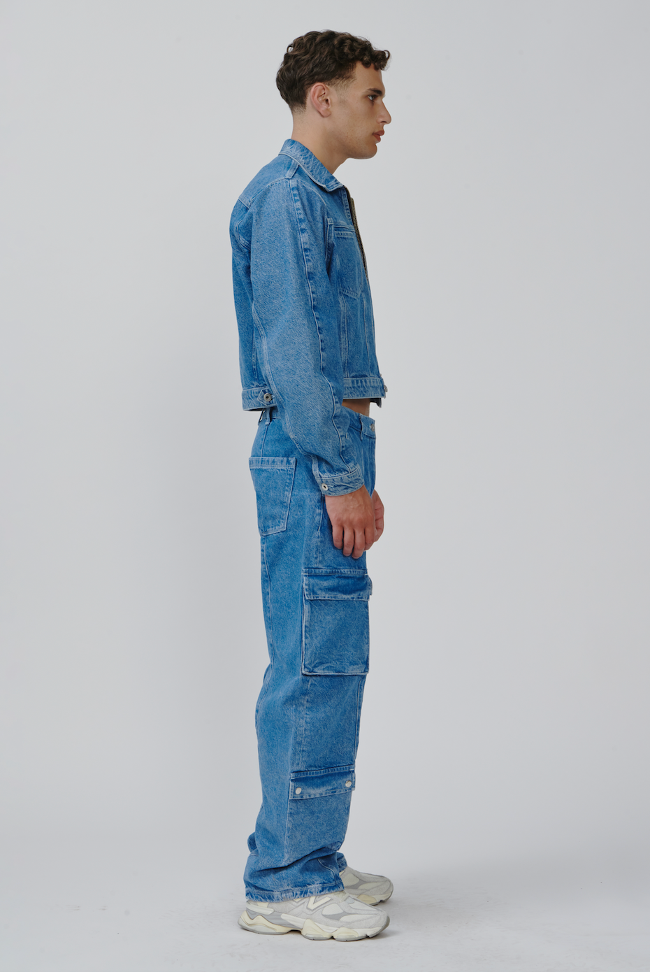 Rae Denim Jacket Mid Blue – SALT MURPHY